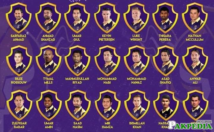 Quetta Gladiators - Owner, Squad, Logo, Management, Players List